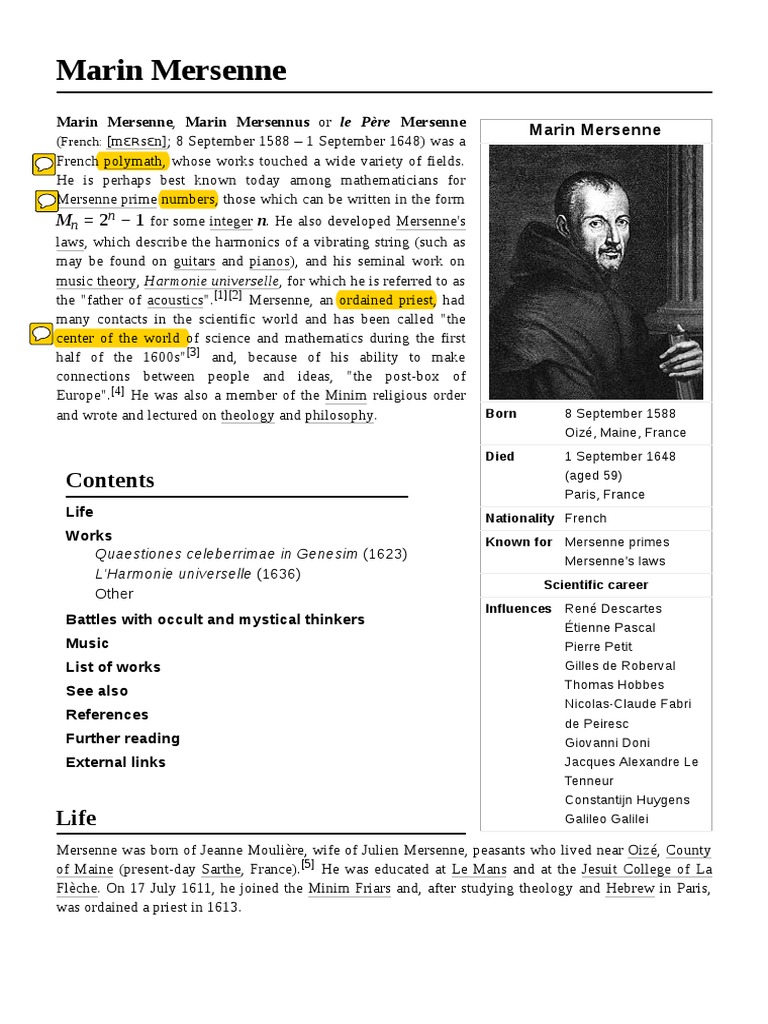 Marin_Mersenne | PDF