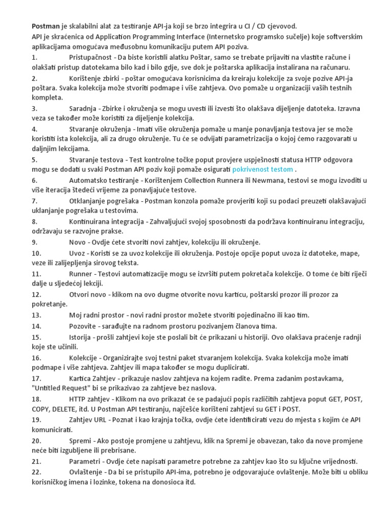 Postman Basics | PDF