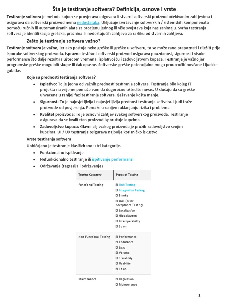 Software Testing | PDF