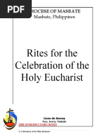 First Holy Communion Liturgy | PDF | Eucharist | Lord's Prayer