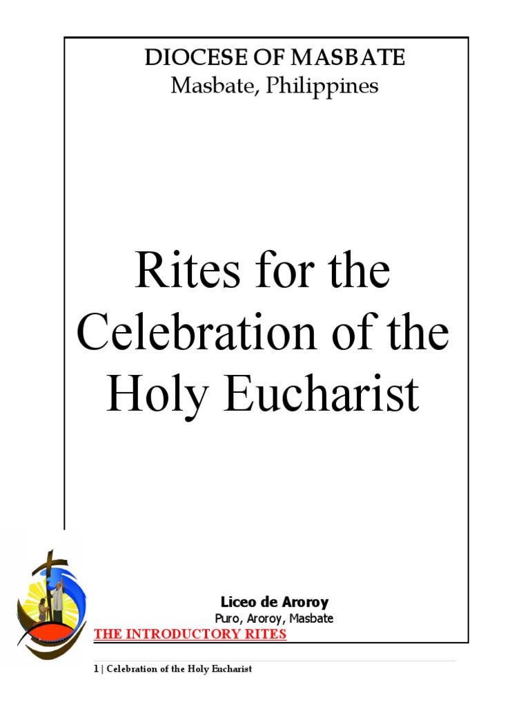 Rites For First Communicants | PDF | Eucharist | God The Father