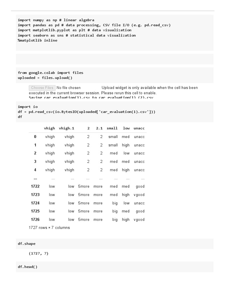 5) Randomforest.ipynb - Colaboratory | PDF | Accuracy And Precision | Computing