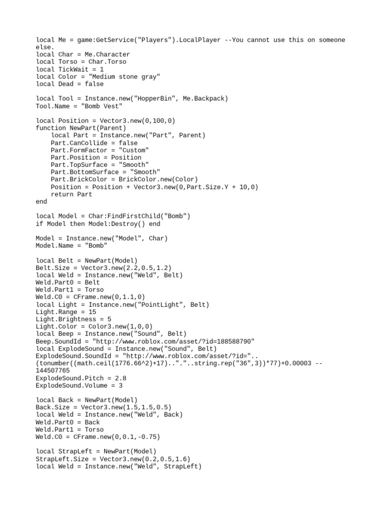 (FE) Bomb Vest | PDF