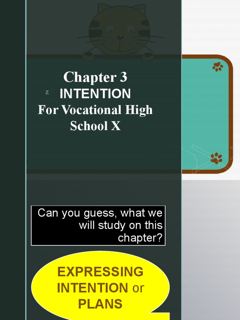 Expressing Intention (New) | PDF