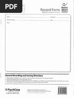 Hopkins Verbal Learning Test - Revised™ (HVLT-R) Edits | PDF | Recall ...