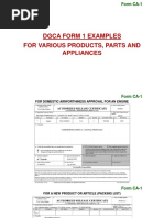 Caa Form 1 Mo | PDF