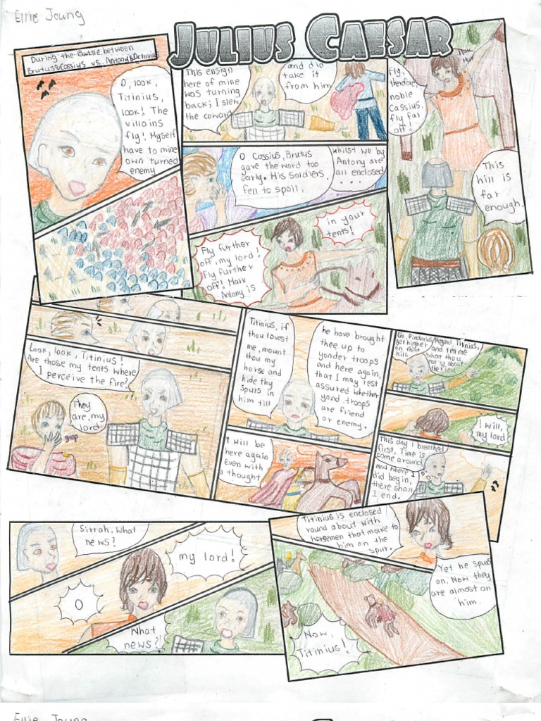 Julius Caesar Comics 1 | PDF