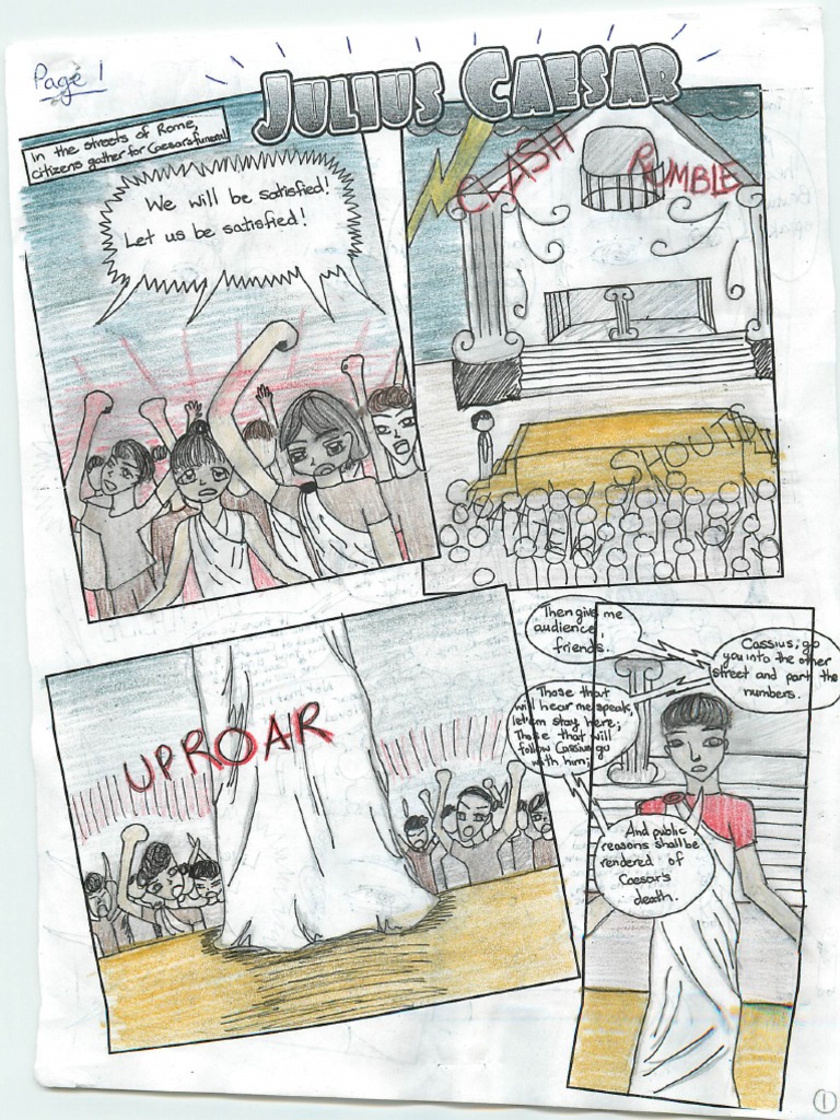 Julius Caesar Comics | PDF
