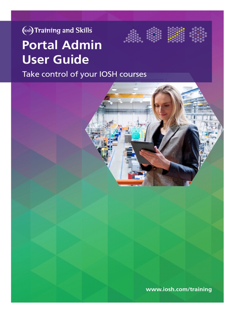Portal Admin User Guide: Take Control of Your IOSH Courses | PDF | Spreadsheet | Educational ...
