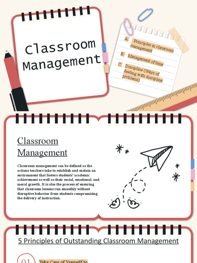 Class Management Report | PDF | Teachers | Classroom Management