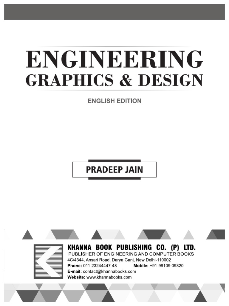 BOOK - Engineering Graphics & Design - 8 Sept Final 230 PM | PDF ...