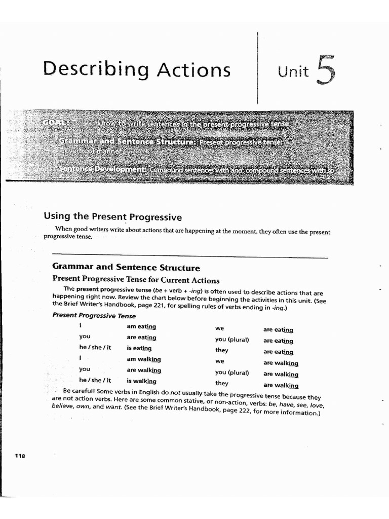 Great Writing 1 Unit 5 | PDF