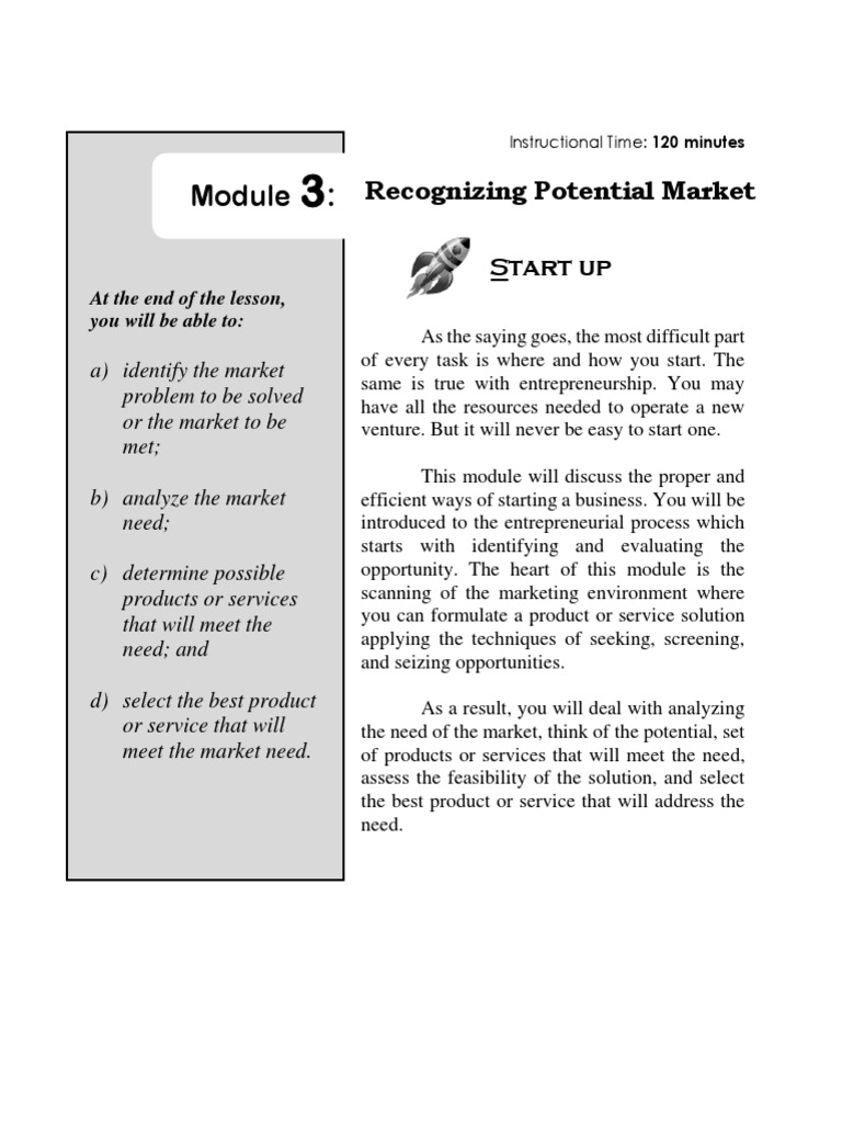 Module 3 | PDF | Entrepreneurship | Social Entrepreneurship