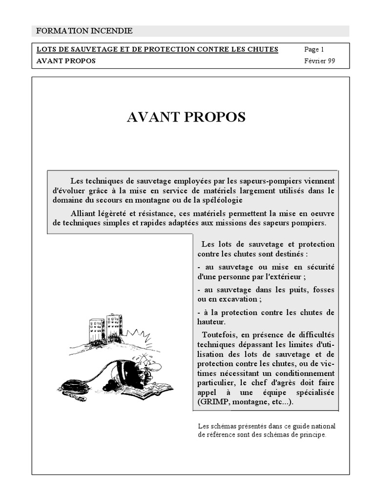 Lots de Sauvetage LSPCC pour Pompiers | PDF | Sécurité