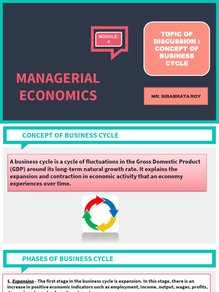 Understanding Business Cycle Phases | PDF | Business Cycle | Economic ...