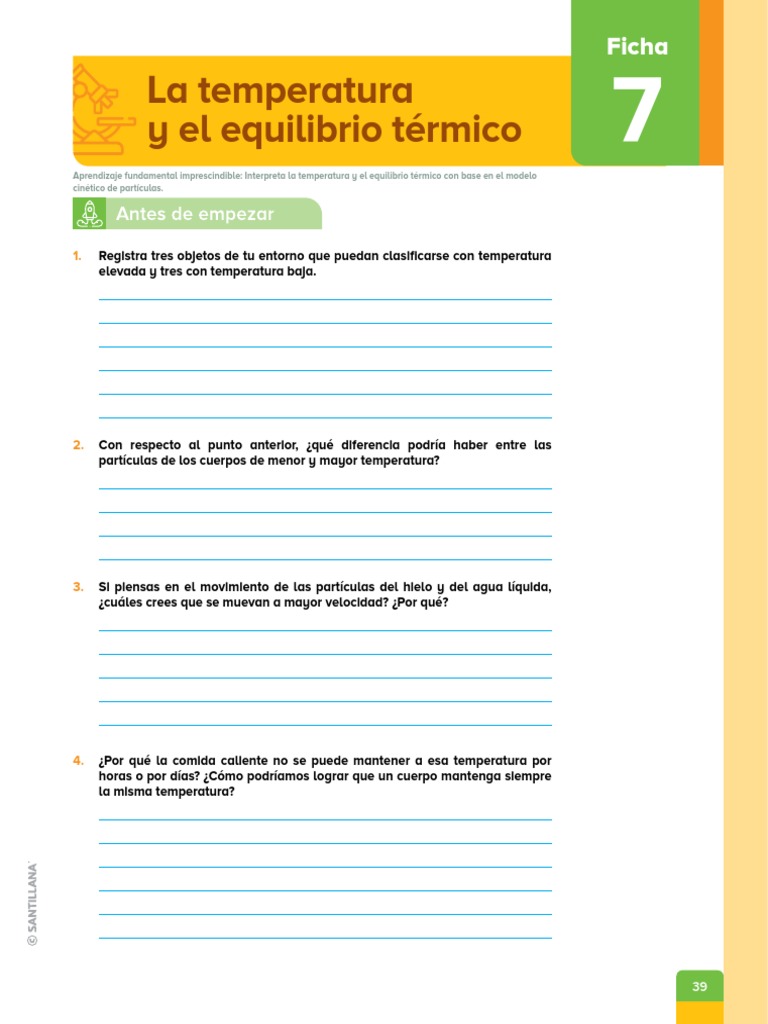 Cie3 Ficha7 | PDF | Temperatura | Celsius