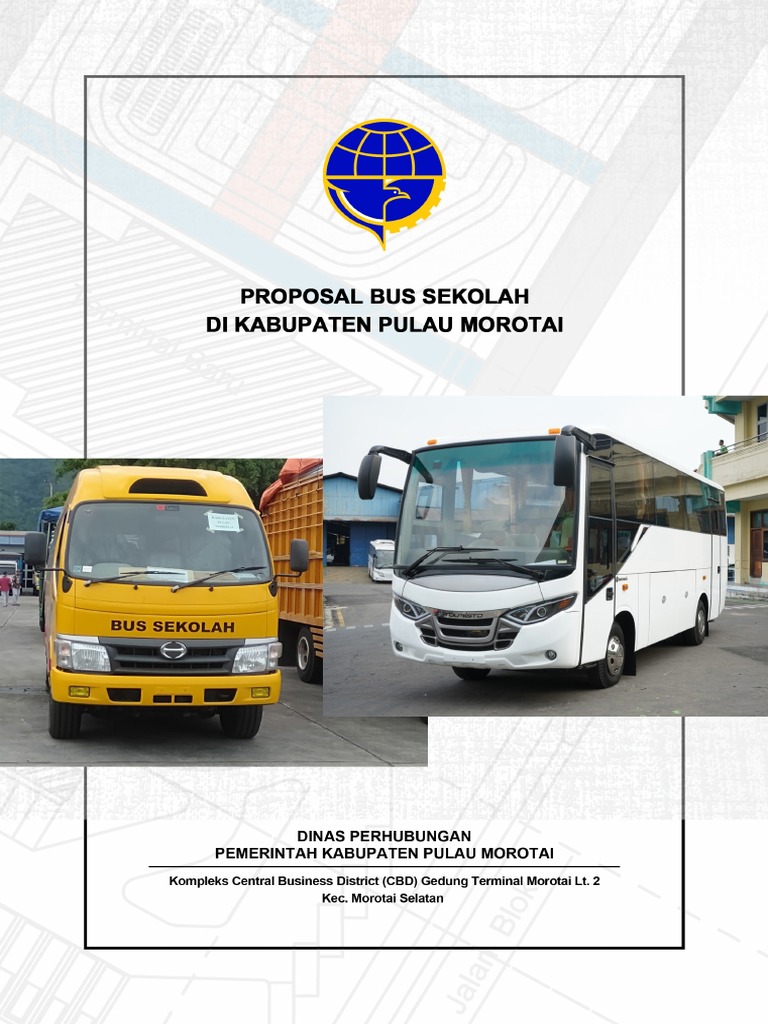 Kajian Teknis Bus Sekolah - A4 | PDF