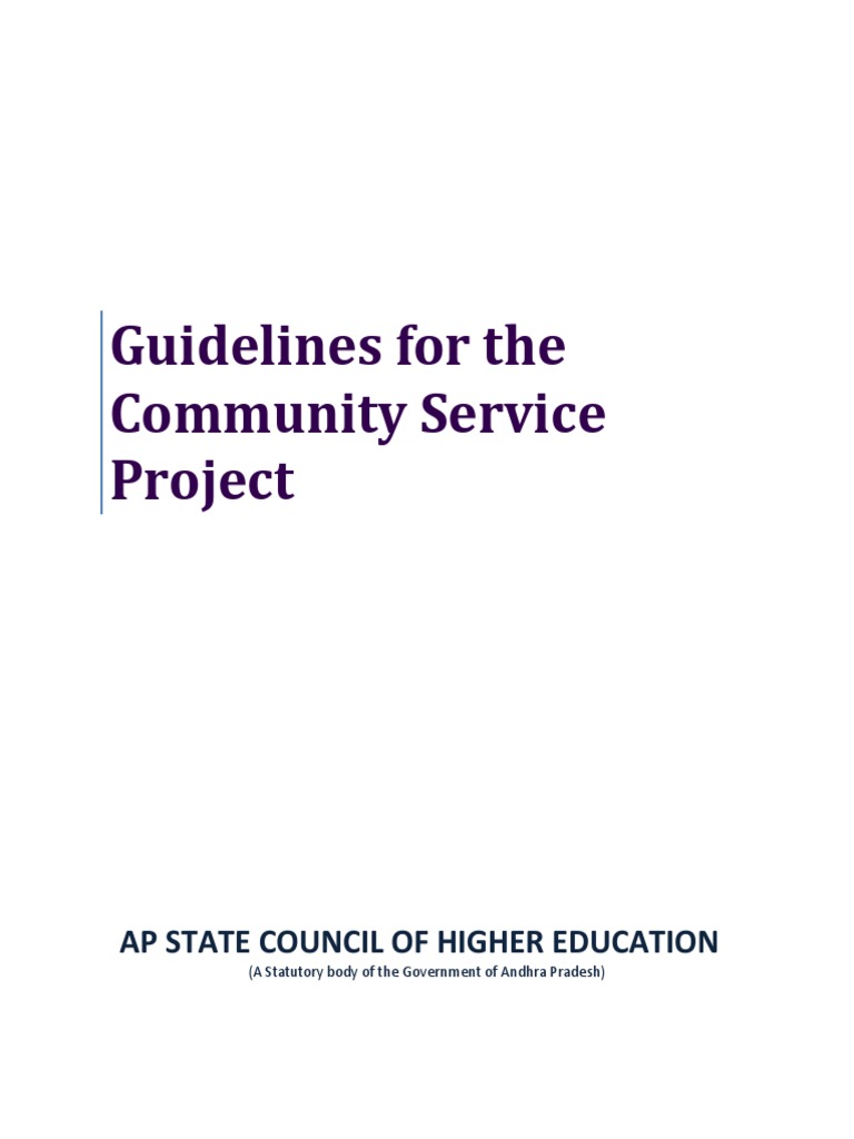 Guidelines For The OJT Internship Community Service Project | PDF ... Guidelines For The OJT Internship Community Service Project | PDF ...