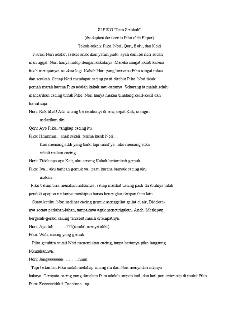 Si Piko | PDF