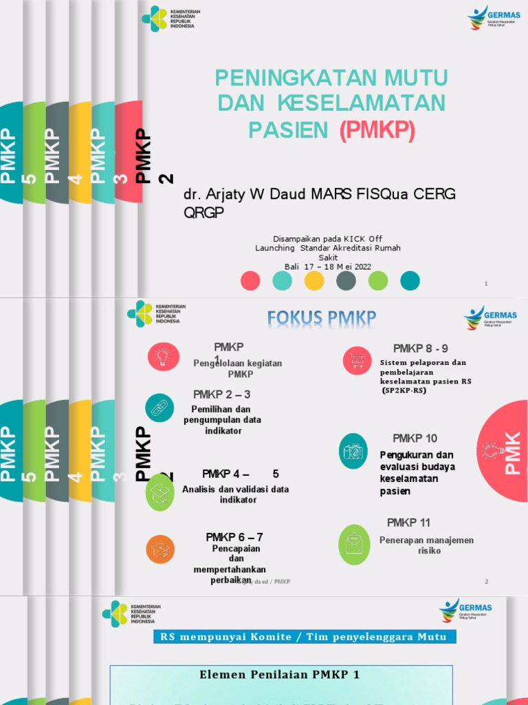 Standard Akreditasi PMKP Arjaty Daud 2022 | PDF | Bisnis | Komputer