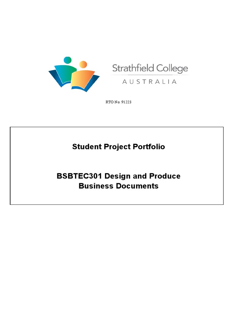 BSBTEC301 Business Document Portfolio | PDF | Page Layout | Memorandum