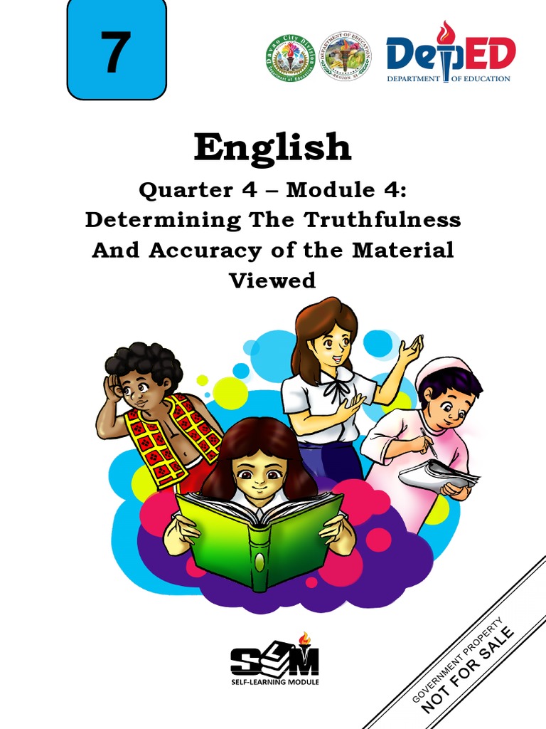Q4 English 7 - Module 4 | PDF | Learning | News