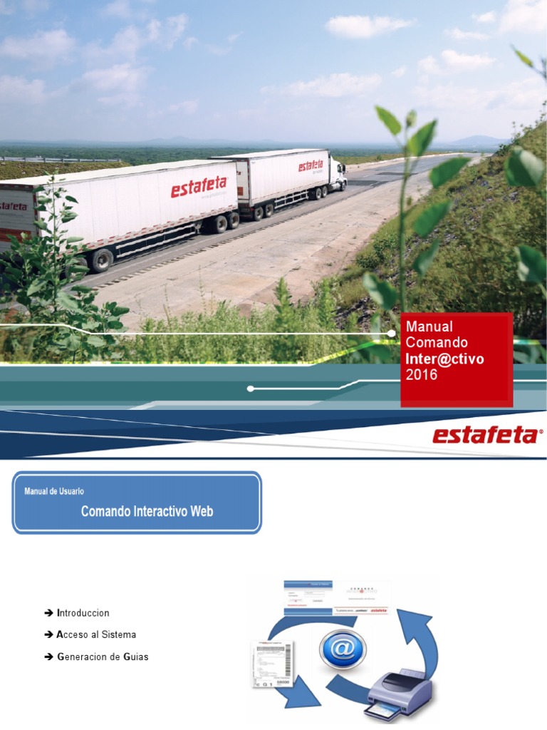 Generación Guías Estafeta | PDF | Red mundial | Internet y web