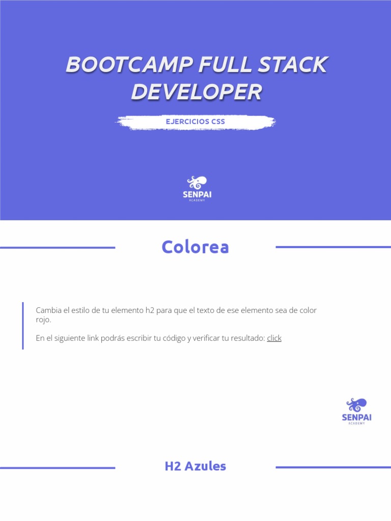 Ejercicios CSS | PDF | Estándares web | Informática