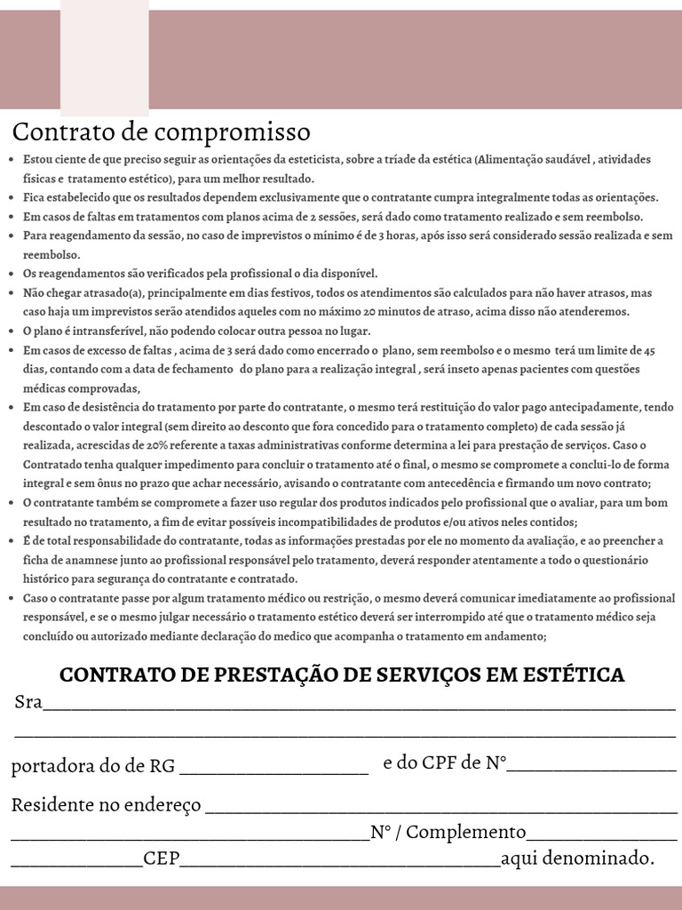 Contrato de Compromisso | PDF