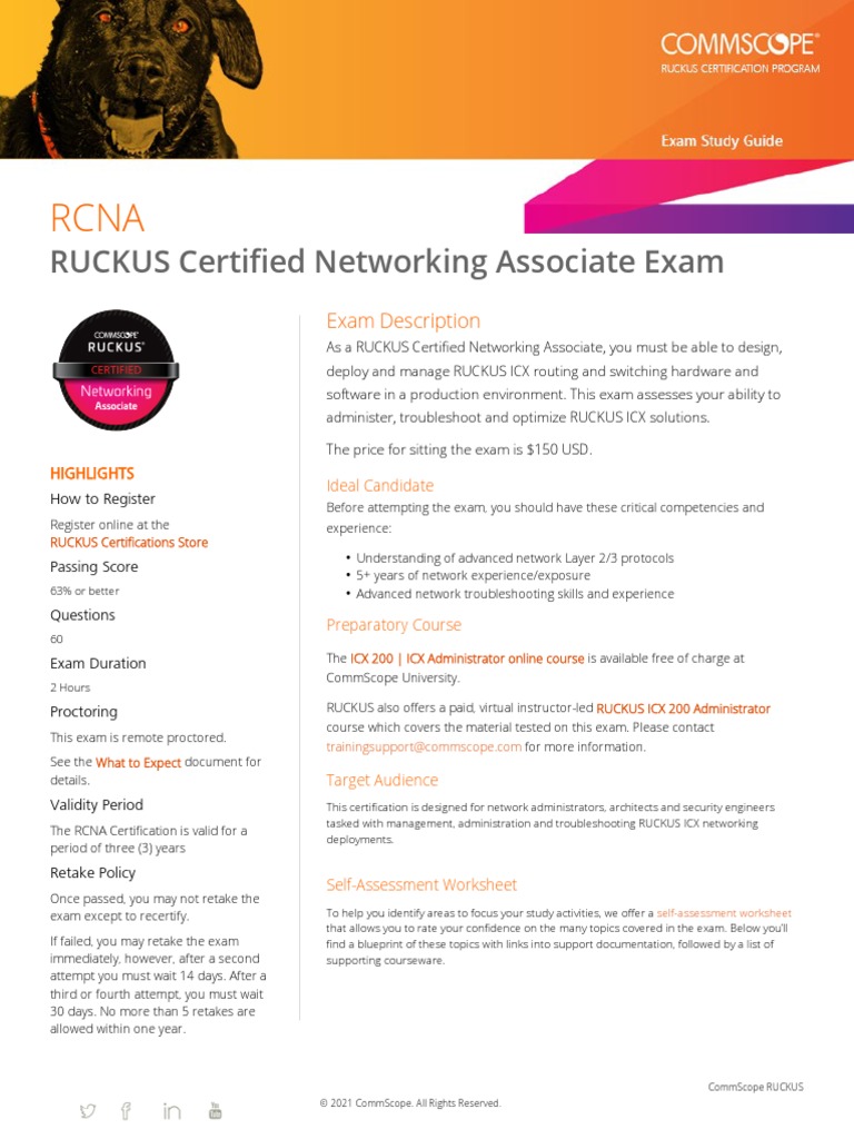 RUCKUS Certified Networking Associate Exam | PDF | Ip Address ...