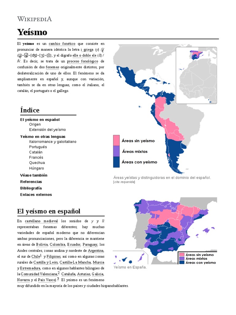 U5 pp 119 yeísmo (1) | PDF | Fonética | Voz humana