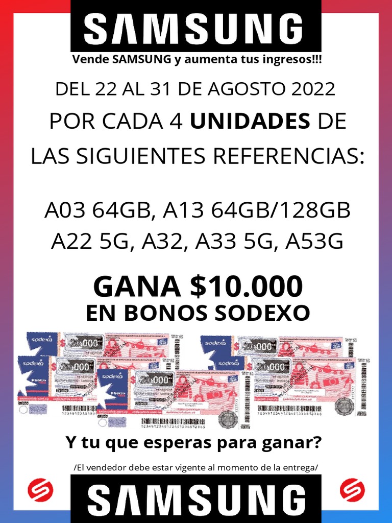 Incentivos Samsung | PDF