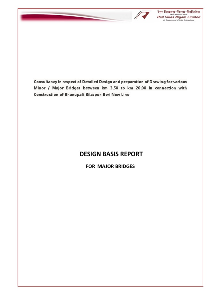 DBR MAJOR BRIDGE REV.1 | PDF | Concrete | Reinforced Concrete