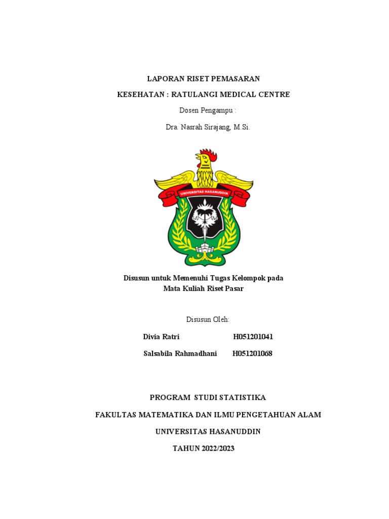 Laporan Riset Pasar 3 | PDF