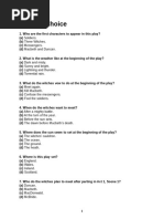 Macbeth Reading Comprehension Questions | PDF | Macbeth