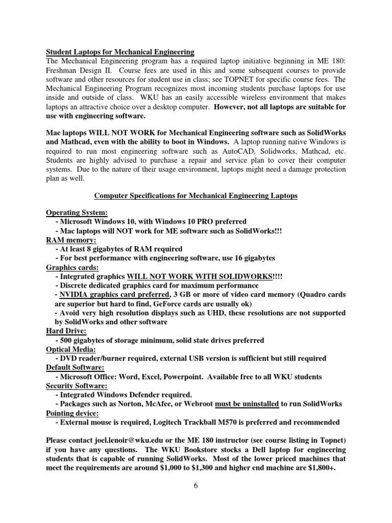 Me Laptop Requirements | PDF | Laptop | Windows 10