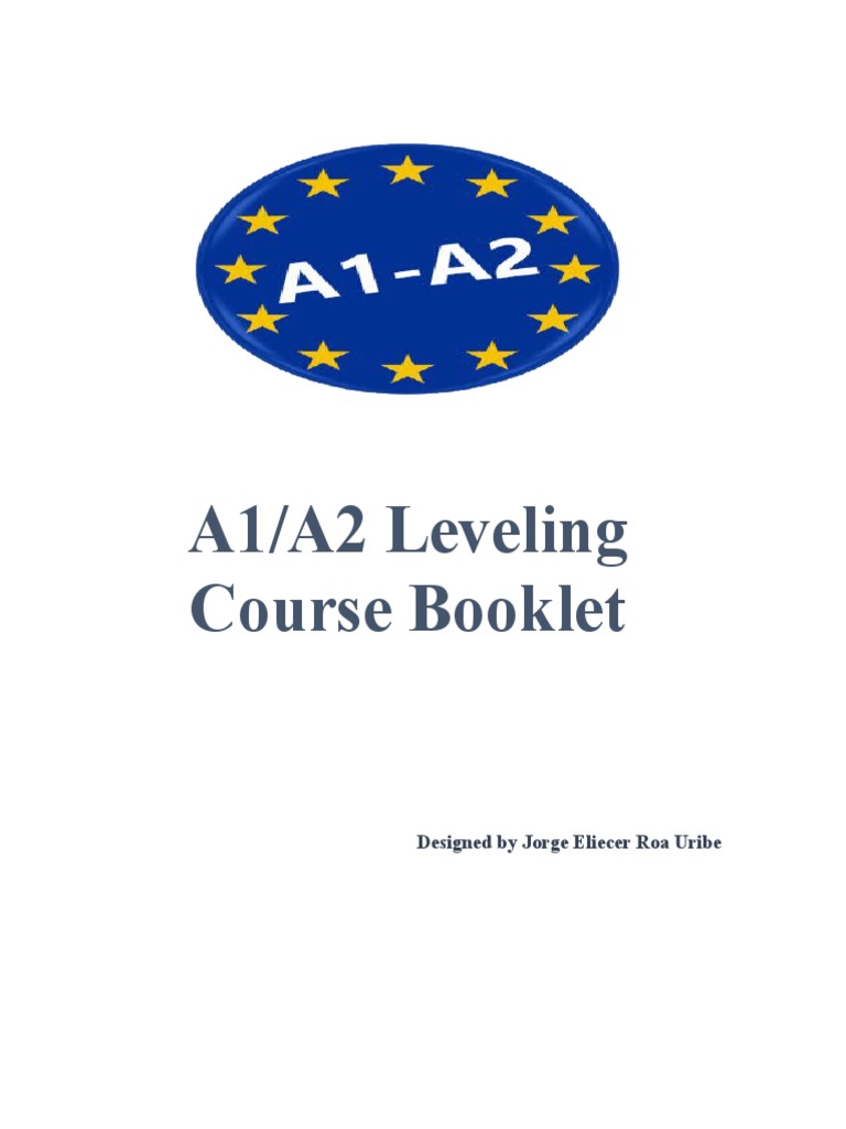 A1-A2 Leveling Course Booklet With Hyperlinks | PDF | Linguistics | Grammar