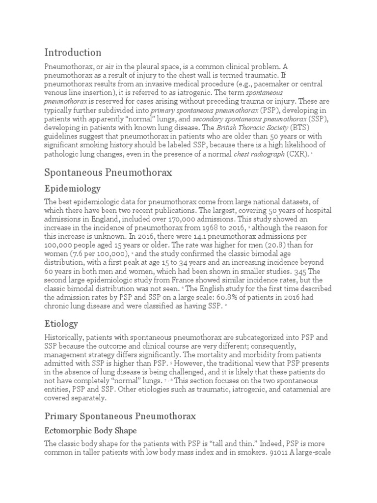 tension pneumothorax | PDF | Lung | Medicine