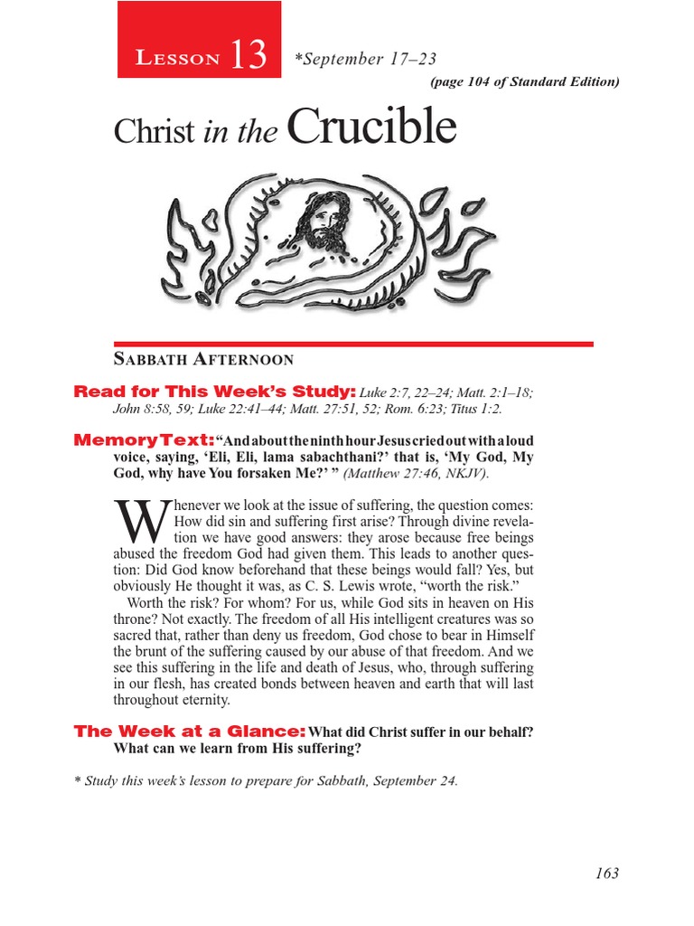Crucible: Christ in The | Download Free PDF | Jesus | Grace In Christianity