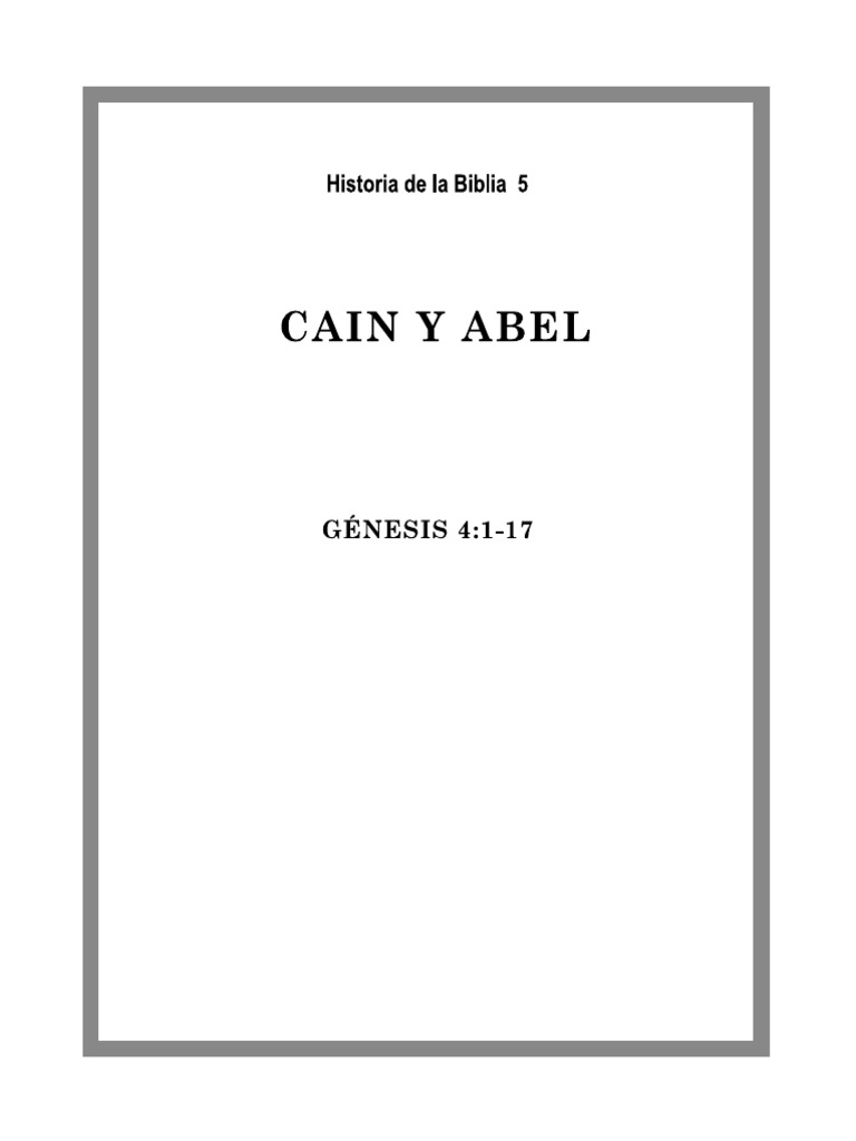 Caín y Abel | PDF