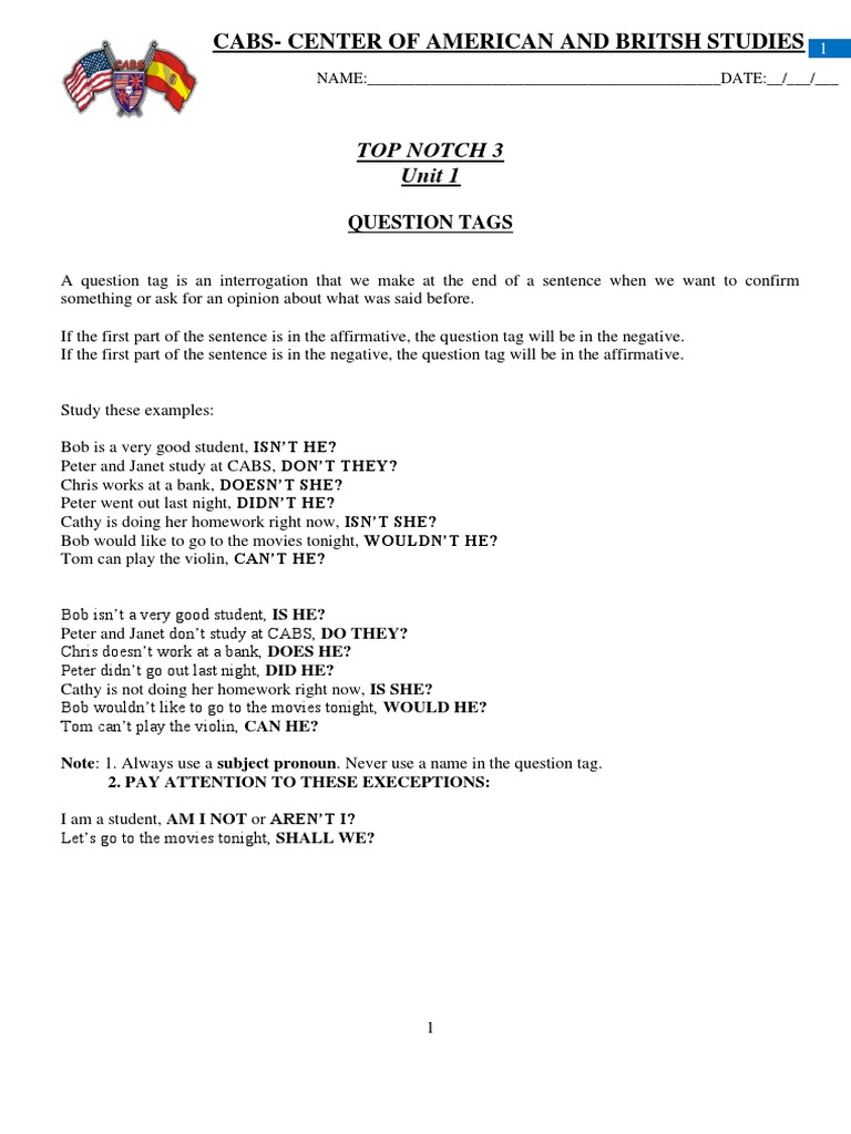 Novo Top Notch 3.A4 | PDF | Question | Perfect (Grammar)