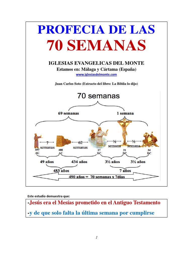 La Profecia de Las 70 Semanas | PDF | de nueva era | Jesús