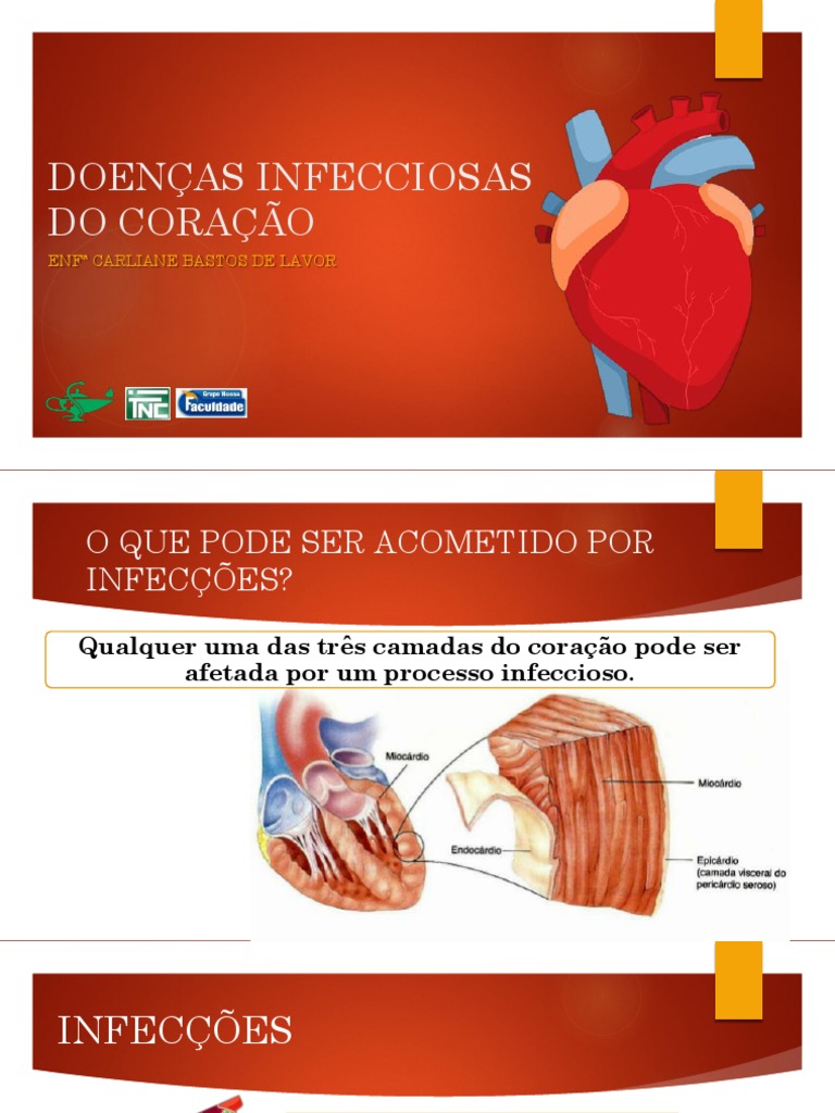 Doenças infecciosas do coração: causas, sintomas e tratamento | PDF ...
