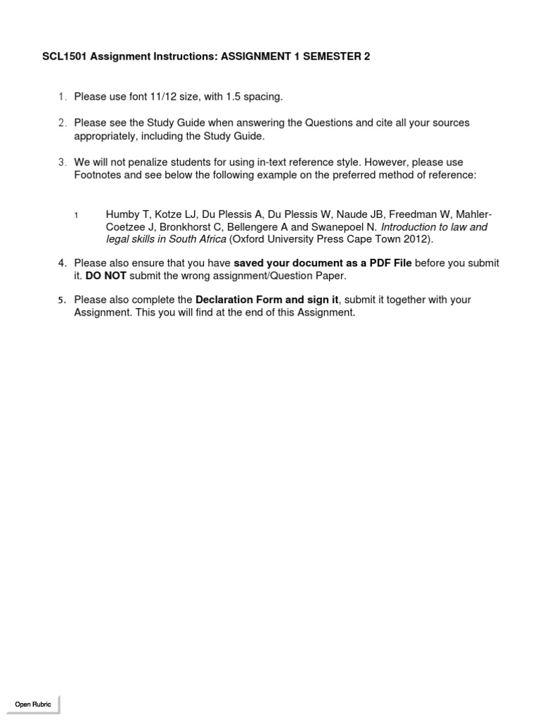 SCL Assignment 1 S2 2022 | PDF