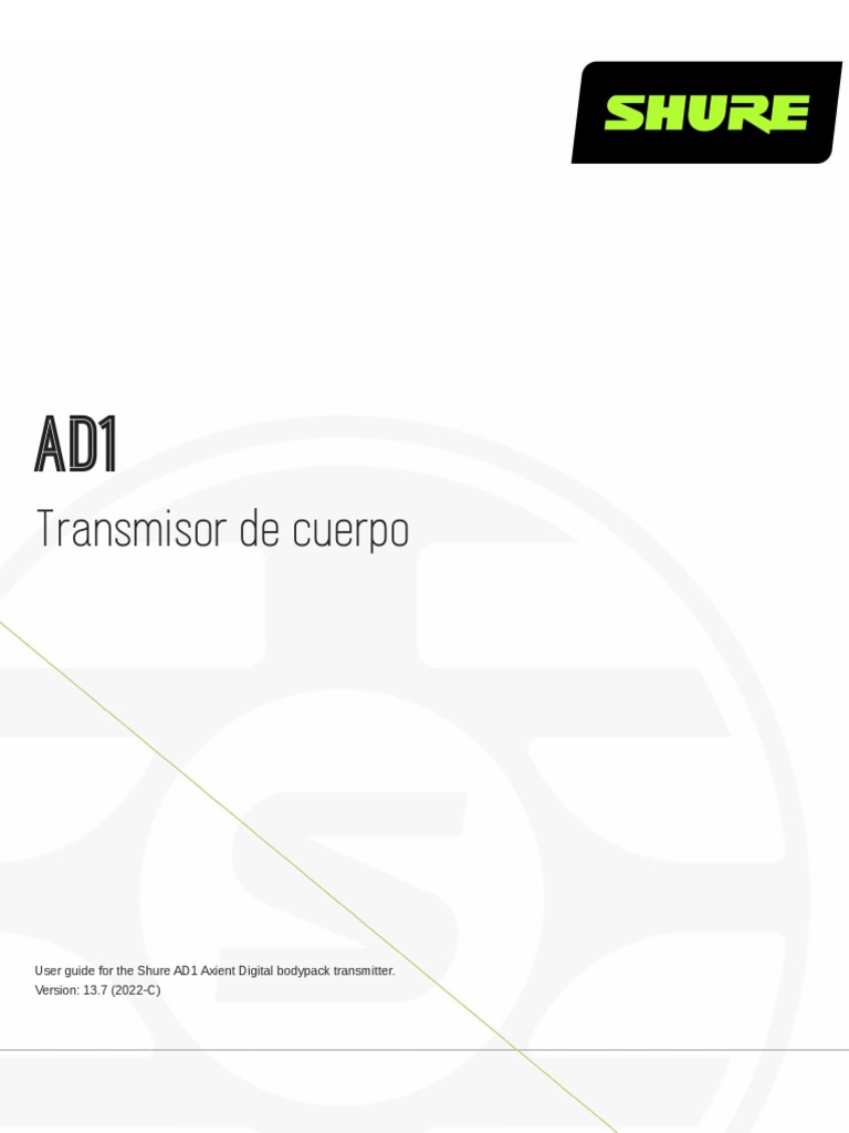 AD1 Guide es-ES | PDF | Batería recargable | Antena (Radio)