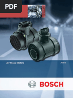 Bosch HFM Air Mass Sensor Specifications | PDF | Electrical Connector ...