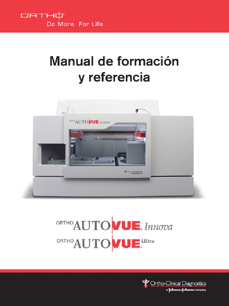 Autovue Innova, de Inmunohematología | PDF | Usuario (informática ...
