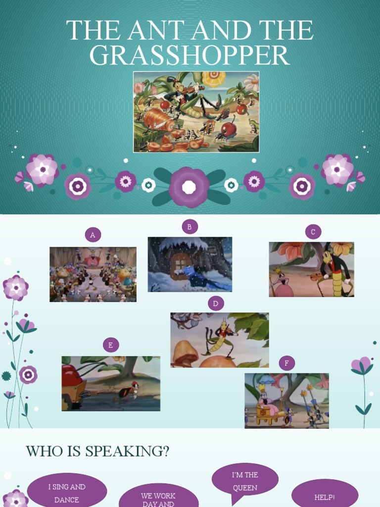 The Ant and The Grasshopper | PDF | Art