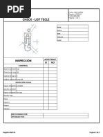 Check List Kit Antiderrames | PDF