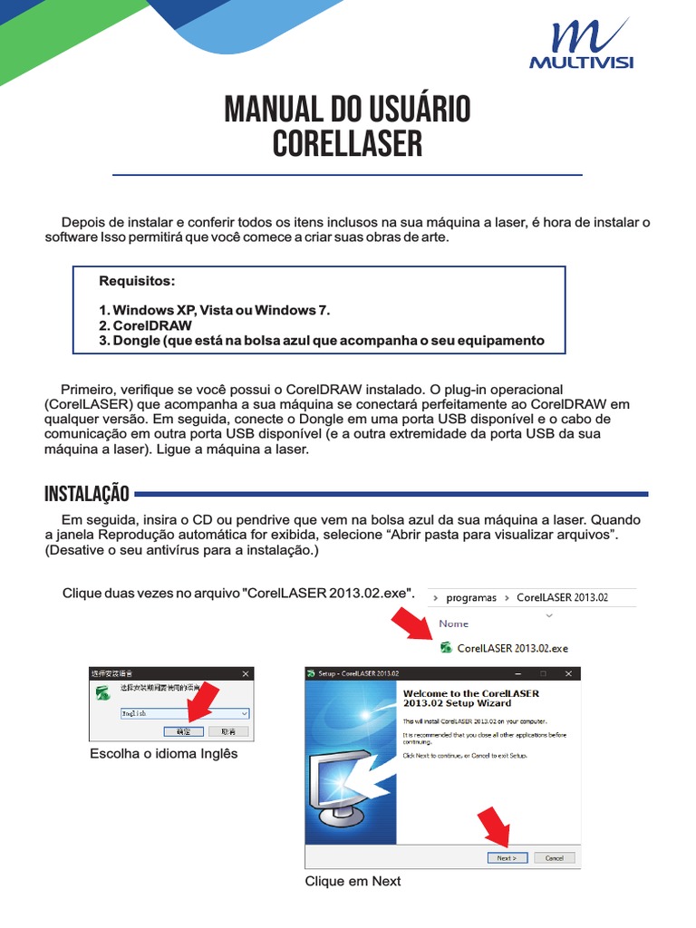 Guia passo a passo para instalação e configuração do software ...
